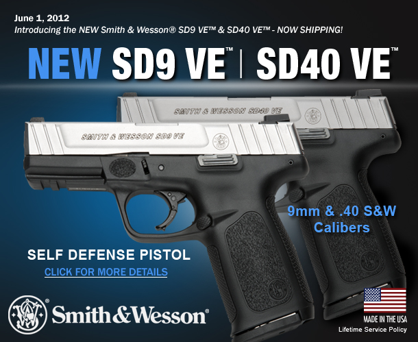 S&W SD9 VE and SD40 VE now shipping! – EpicTactical