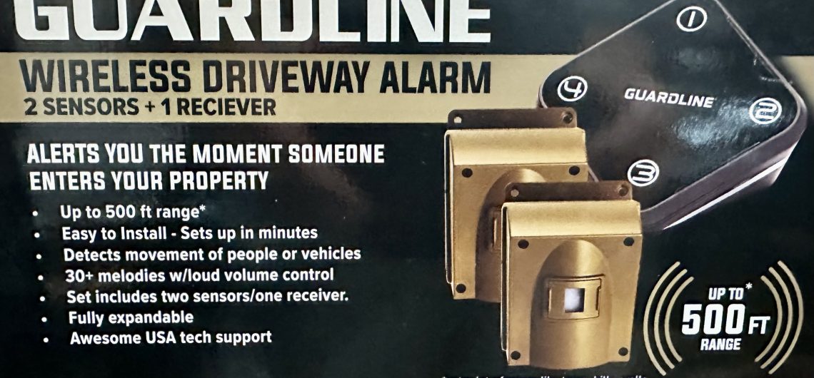 Guardline Wireless Driveway Alarm – EpicTactical